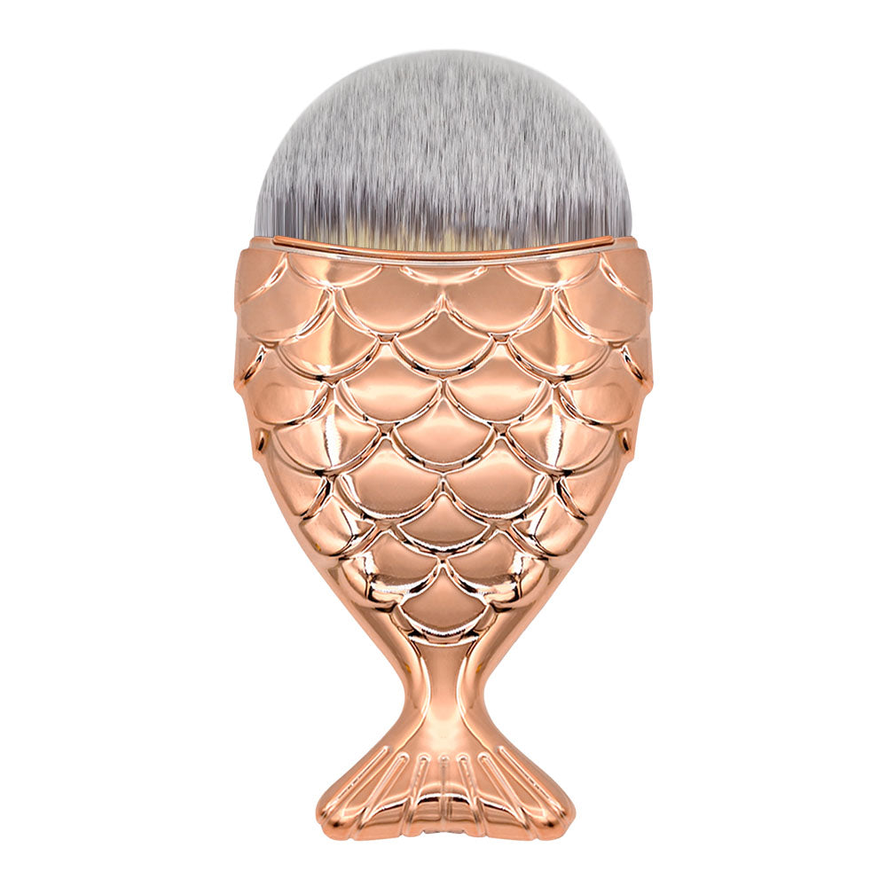 Fish tail Makeup brush foundation make-up brush – Dolovemk Beauty