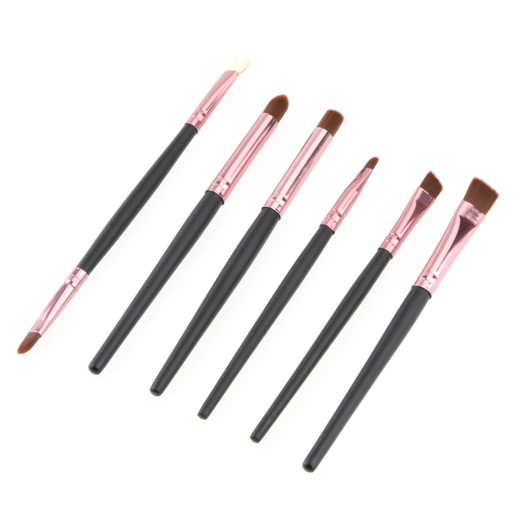 6Pcs Eye Brushes – Dolovemk Beauty