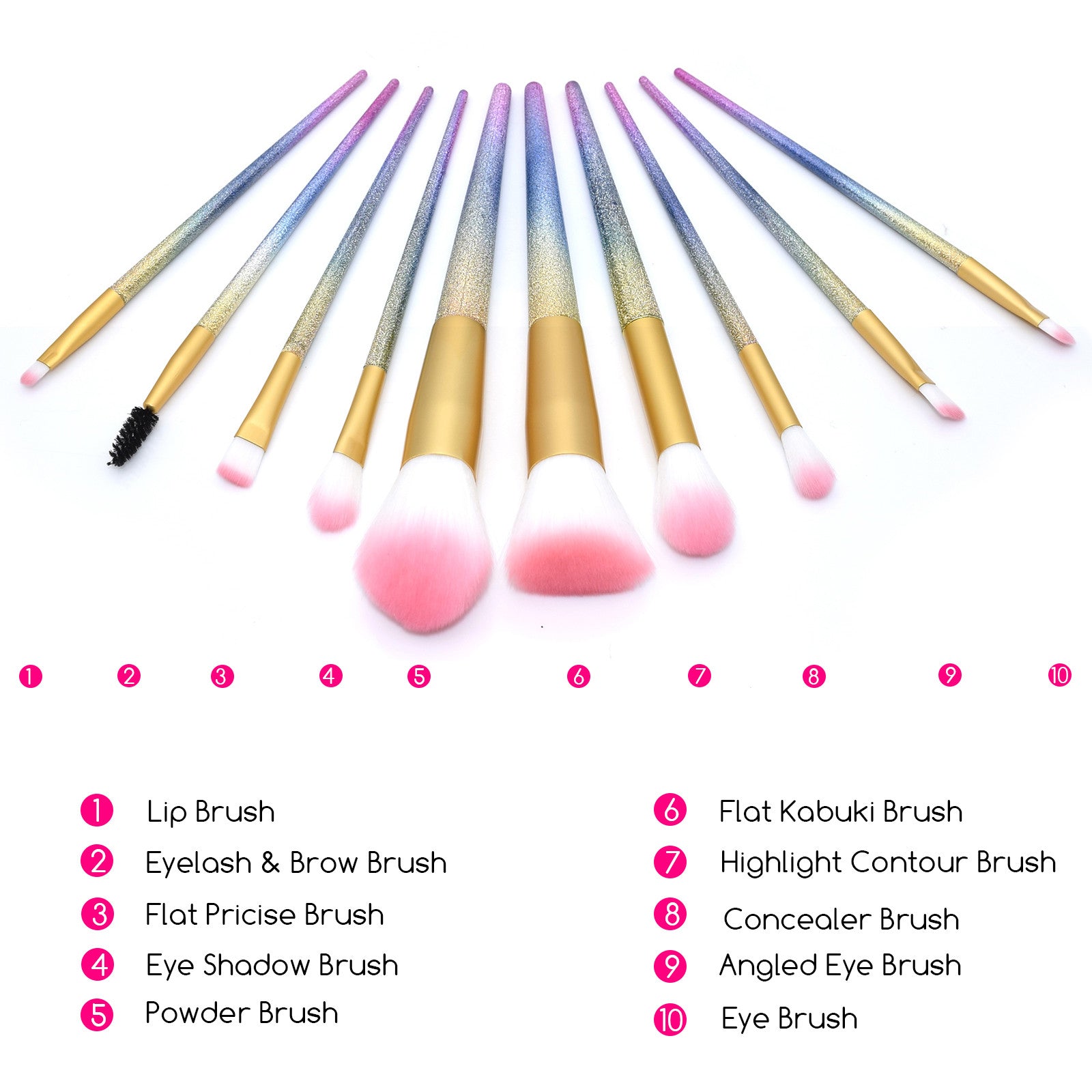 Rainbow's Color Set – Dolovemk Beauty