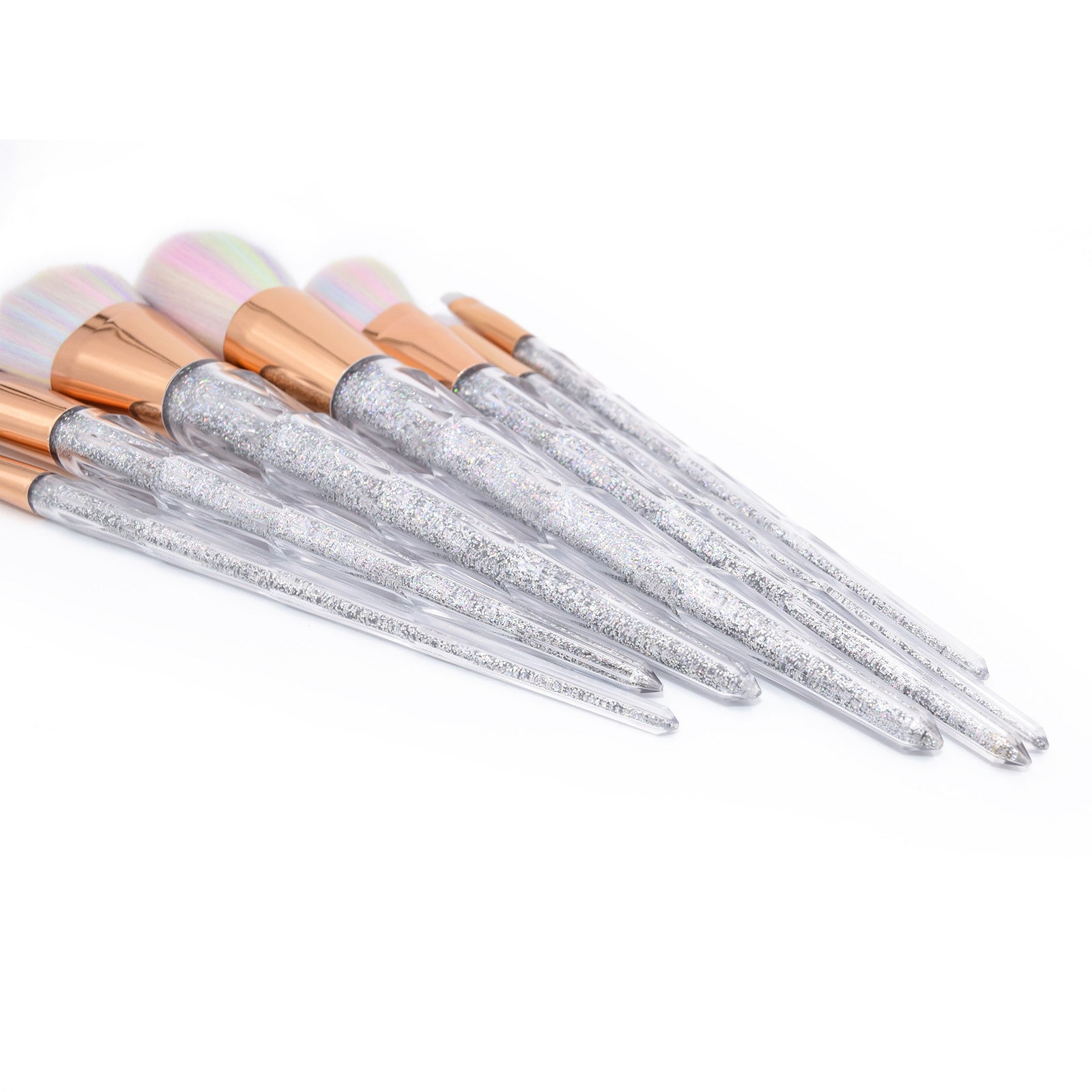 Glistening Makeup Brushes Set – Dolovemk Beauty