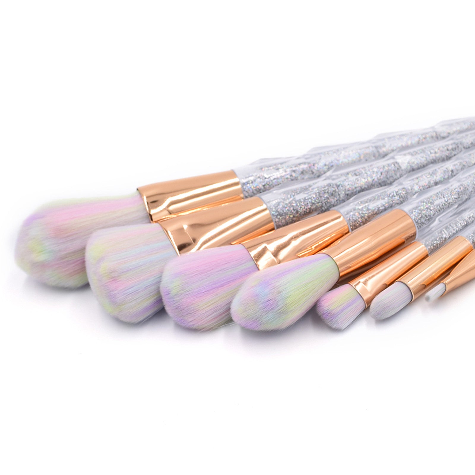 Glistening Makeup Brushes Set – Dolovemk Beauty